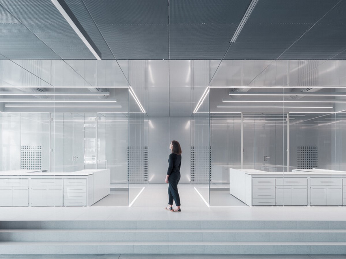 Innovative Laboratory Design in IESI, Italy - Architalkz